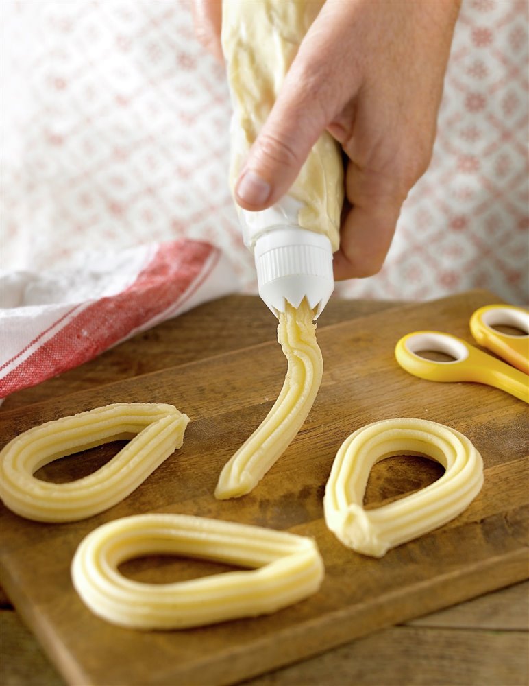 Churros clásicos con azúcar