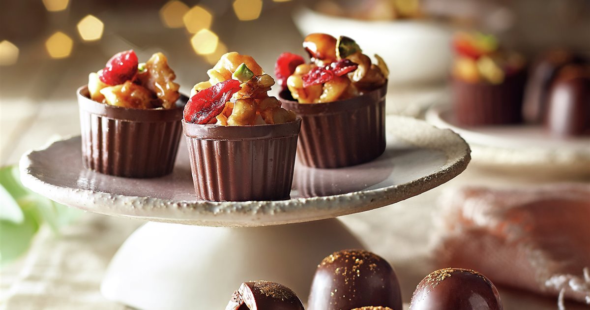 Bombones rellenos de caramelo