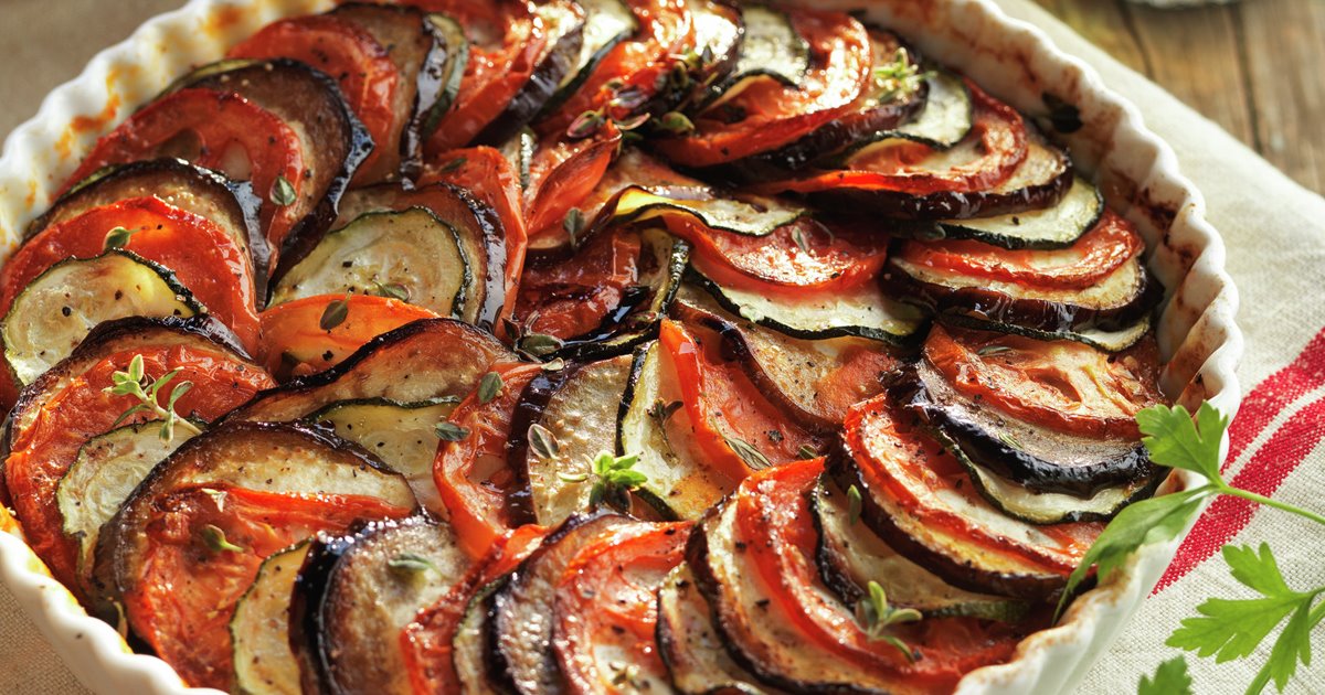Ratatouille al horno tradicional (el pisto francés)