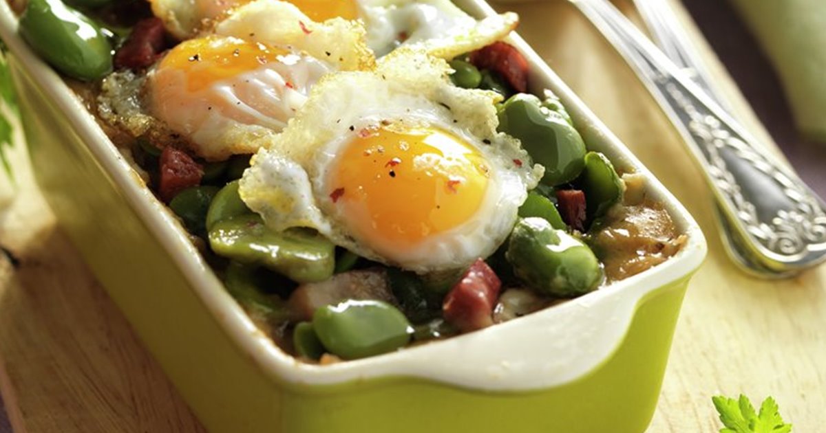 Habas, legumbres con mucho sabor