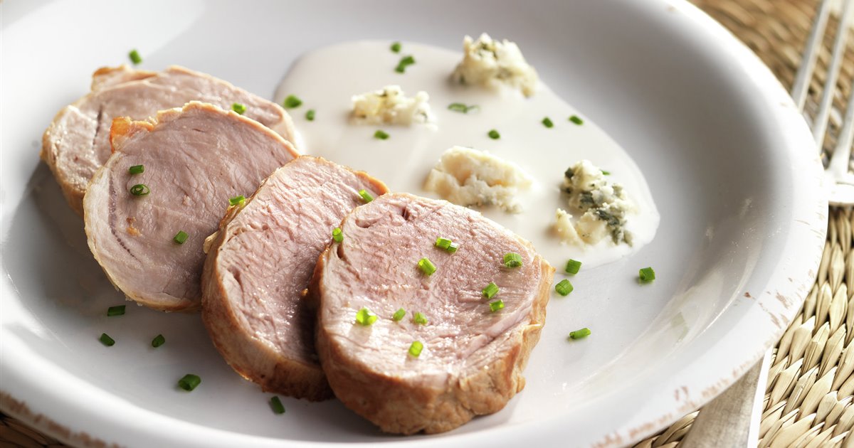 Solomillo de cerdo con salsa roquefort: el sabor más sofisticado en 30 ...