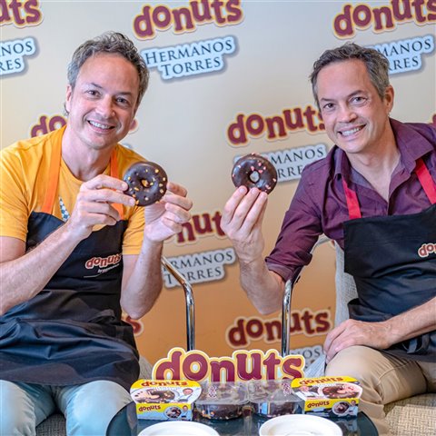 Los hermanos Torres compiten con su versión gourmet de Donuts®