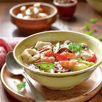 Sopa real o potaje de la reina - Lecturas