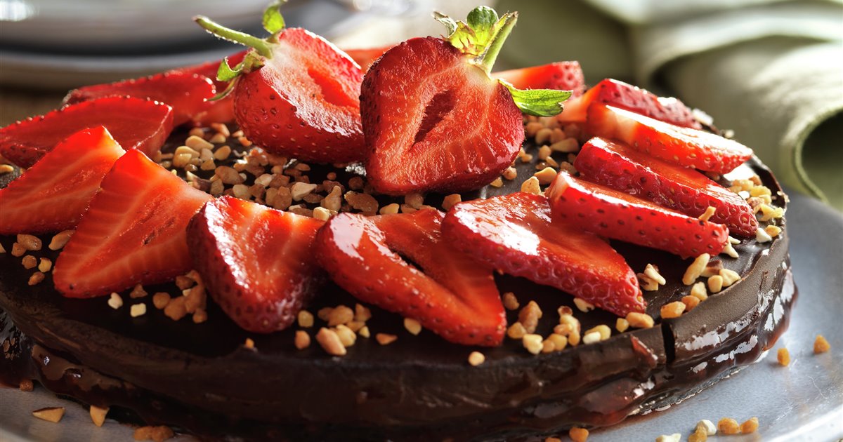 Fresas y chocolate: el dúo infalible para el postre