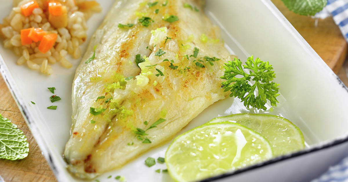 Dorada en filetes con salsa de lima, una receta jugosísima