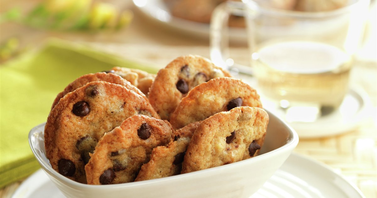 Galletas con pepitas de chocolate