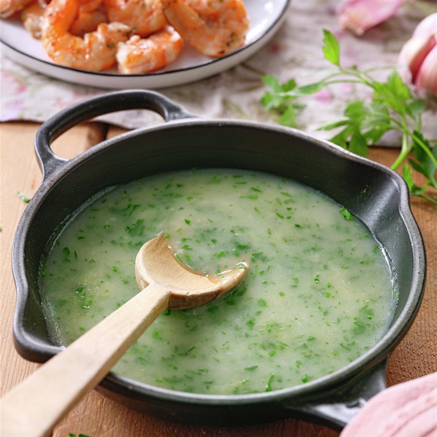 Salsa verde (ideal para pescado y marisco)