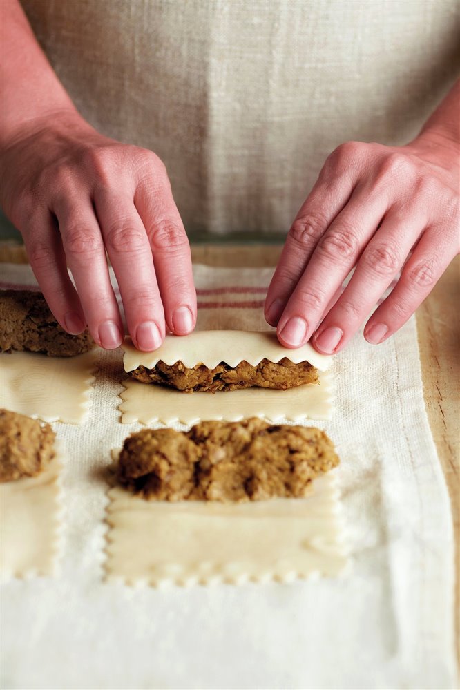 Canelones de carne rustida y foie (con vídeo)