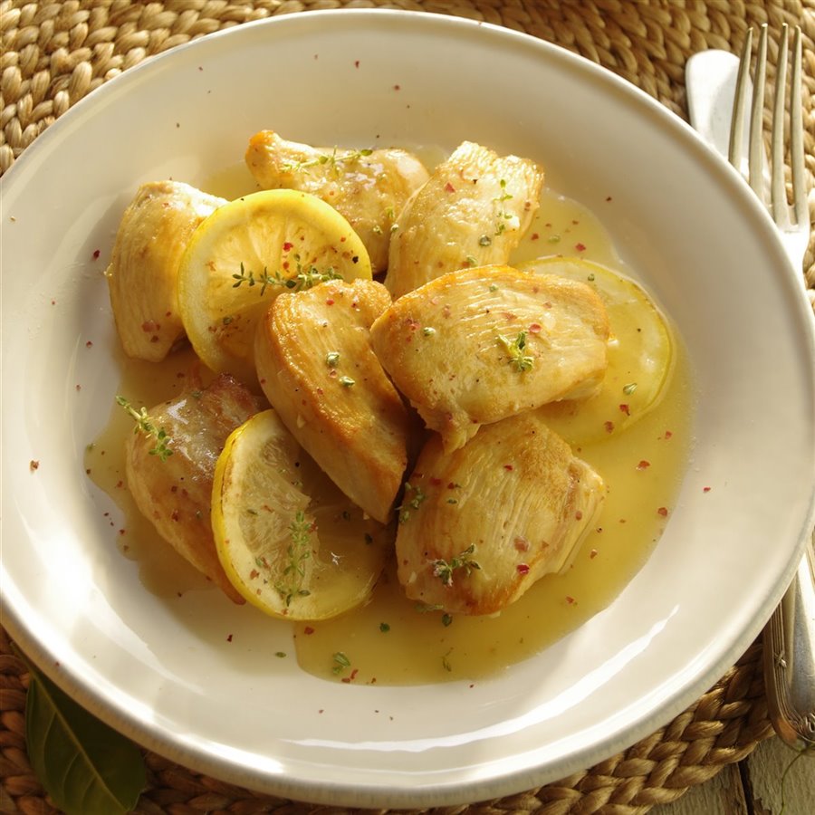 La receta de pollo al limón para fans de la comida china