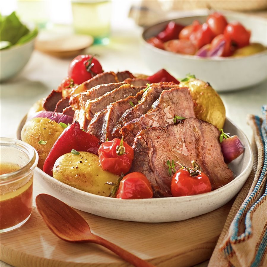 Ternera braseada con patatas