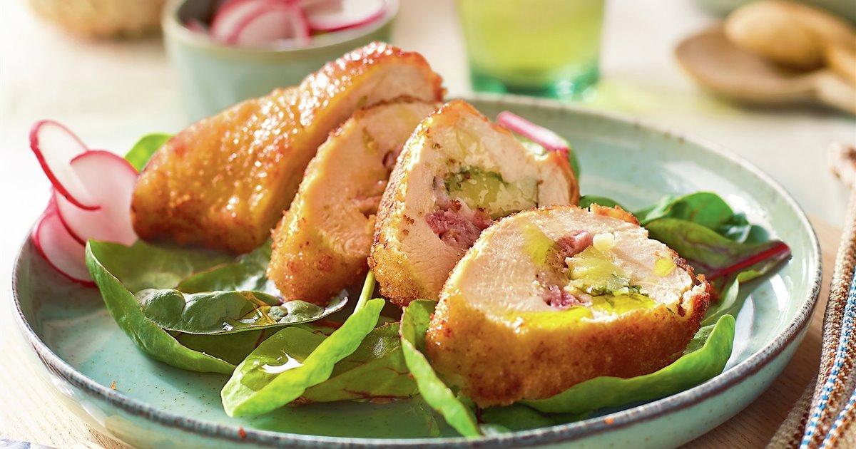 Pollo Kiev Receta : Receta de Pollo Kiev en Freidora de Aire – CASZ