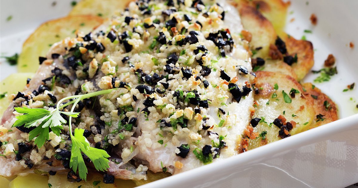 Filetes de dorada a la provenzal