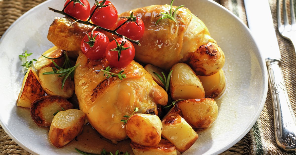 Muslitos con patatas al horno