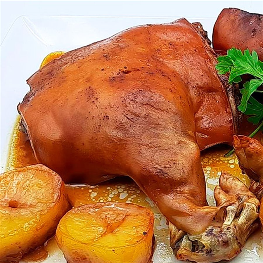 Cochinillo asado de Enrique Sánchez