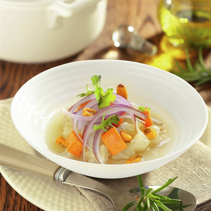 Ceviche clásico de pescado (con leche de tigre) del chef Ricard Camarena