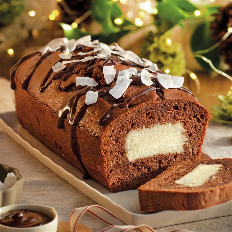 Plumcake de chocolate y coco