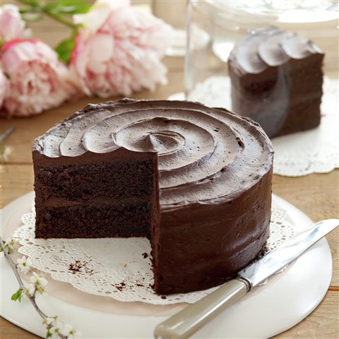 Receta de pastel de chocolate esponjoso (fácil y rápida)