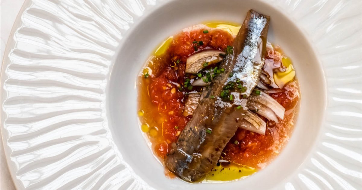 Los boquerones en salsa: se preparan en solo 5 minutos y están de vicio