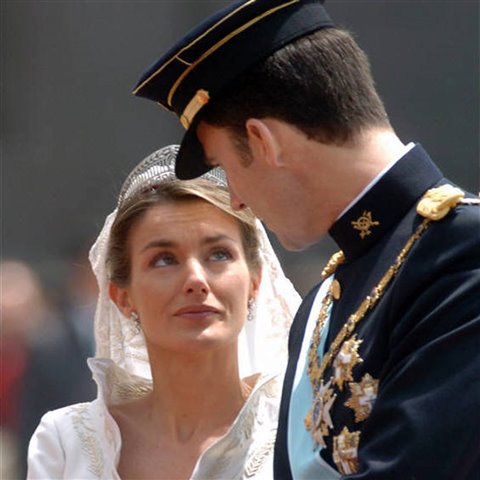 2 metros y 150 kg: así fue la espectacular tarta de boda de Felipe de Borbón y Letizia Ortiz