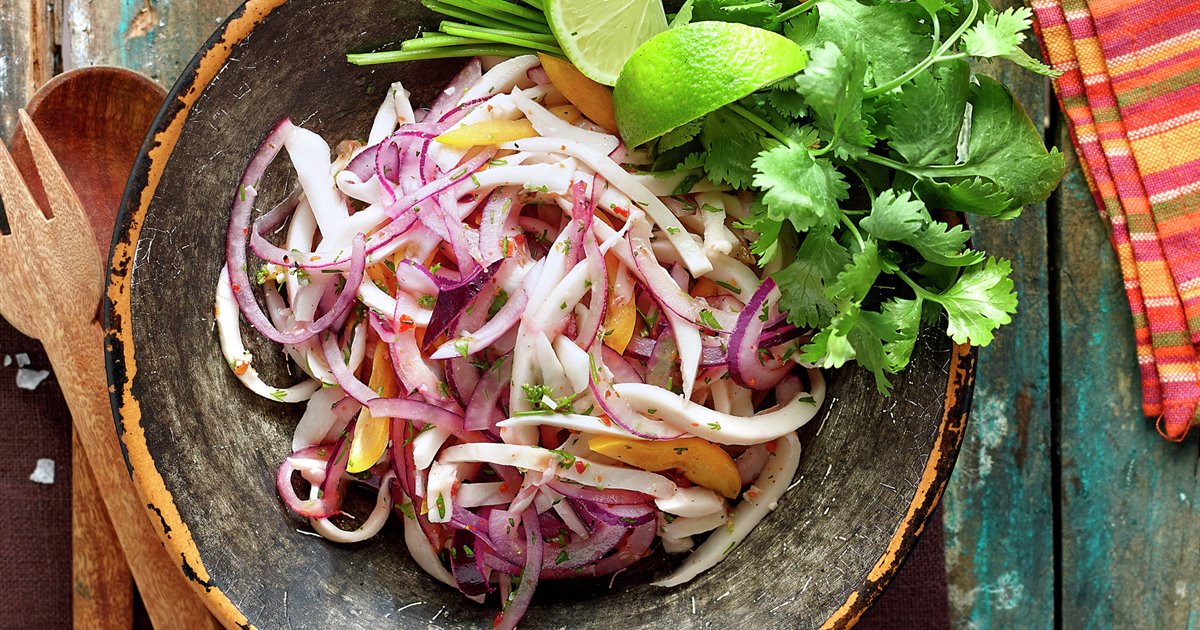 Ceviche de coco, receta vegana ¡en 15 minutos!