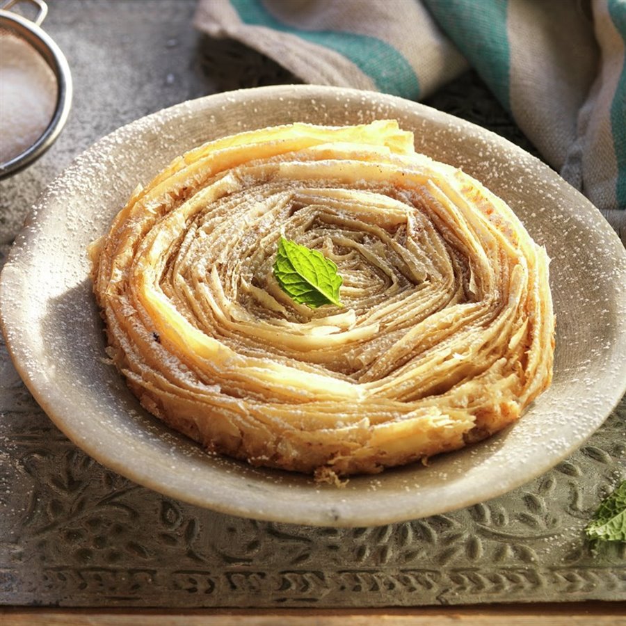 Postre facilísimo de pasta filo con canela, ¡súper crujiente!
