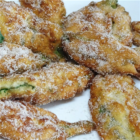 Crespillos de borraja, receta típica de la abuela aragonesa