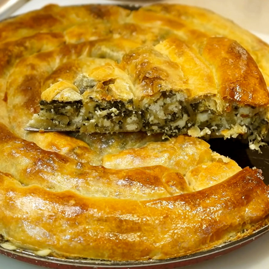 Börek, la empanada crujiente de la abuela turca
