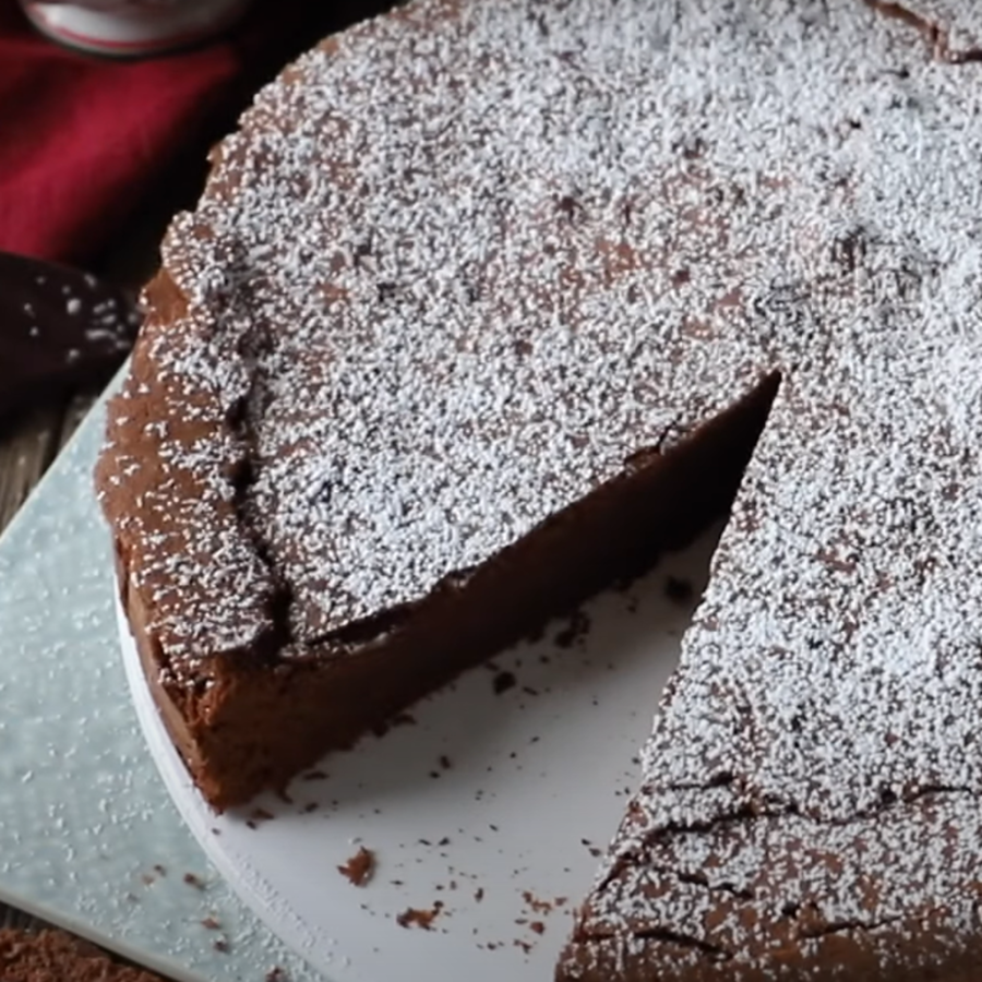 Torta tenerina, tarta de chocolate de la abuela italiana, ¡con 5 ...