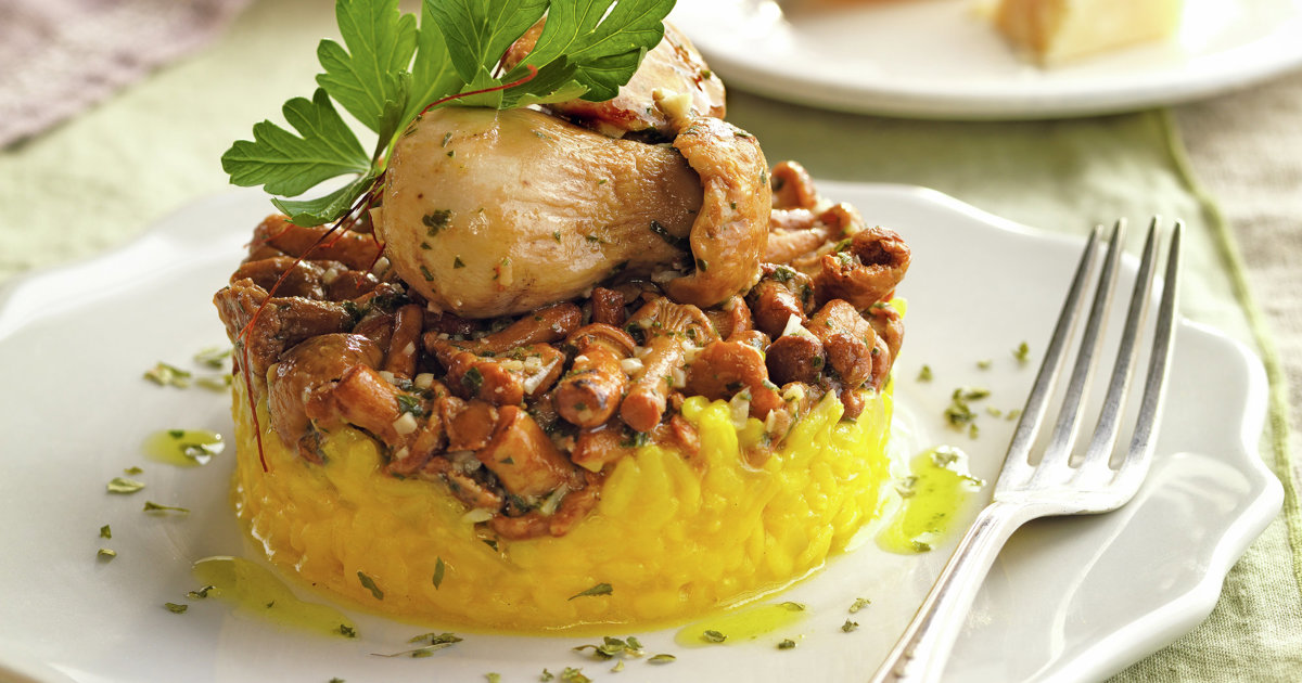 Así se prepara un arroz cremoso en pocos minutos: risotto al azafrán ...