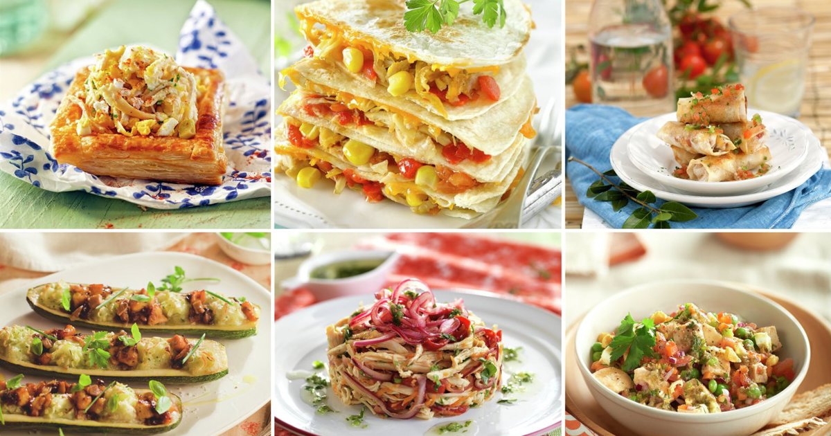 12 recetas con pollo asado desmenuzado (para aprovechar las sobras)
