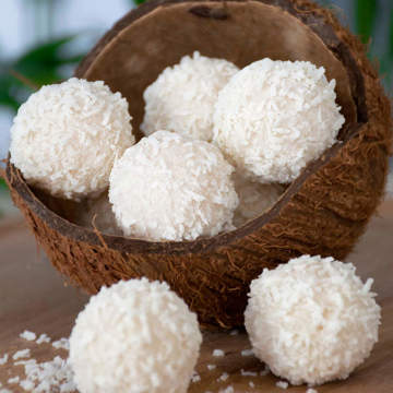 Recetas con coco rallado