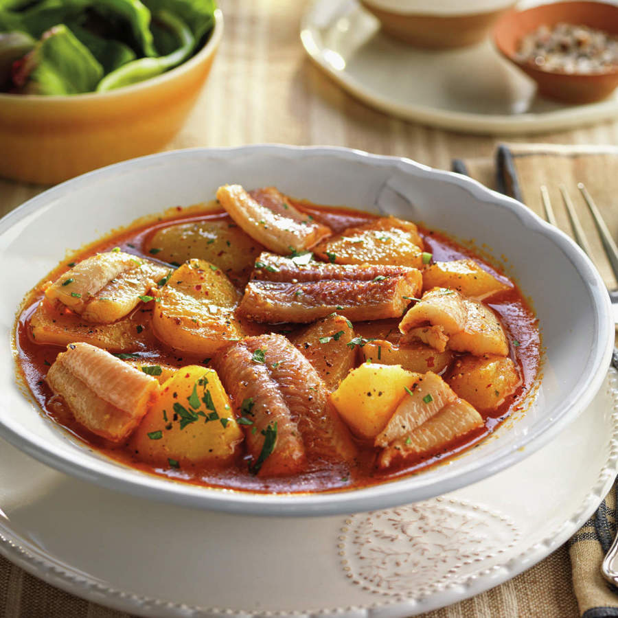 "All i pebre" de anguila, un clásico valenciano de la abuela