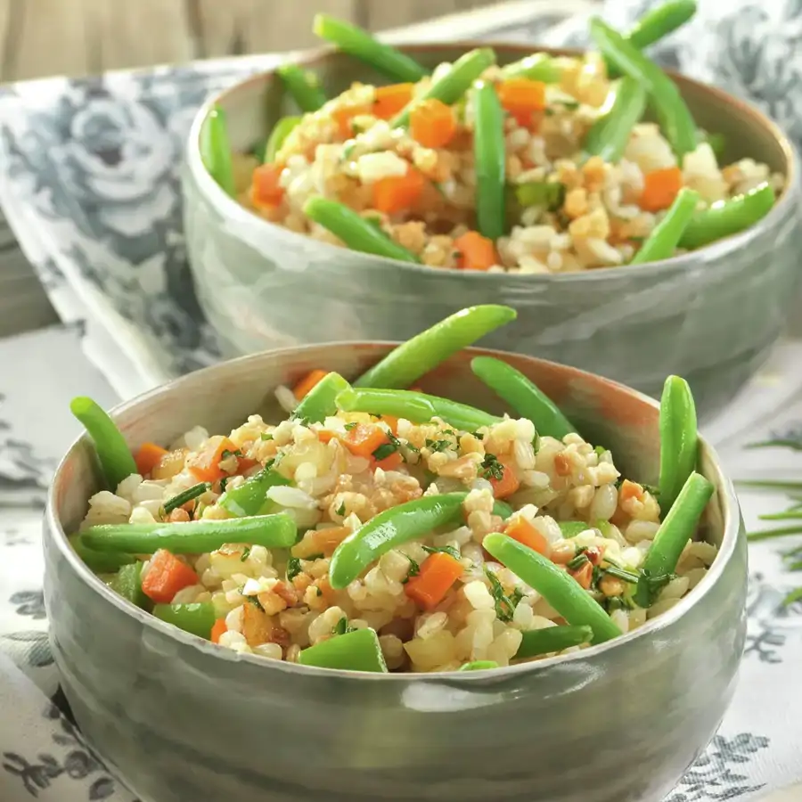 La cena saludable para combatir los excesos navideños: arroz integral ...