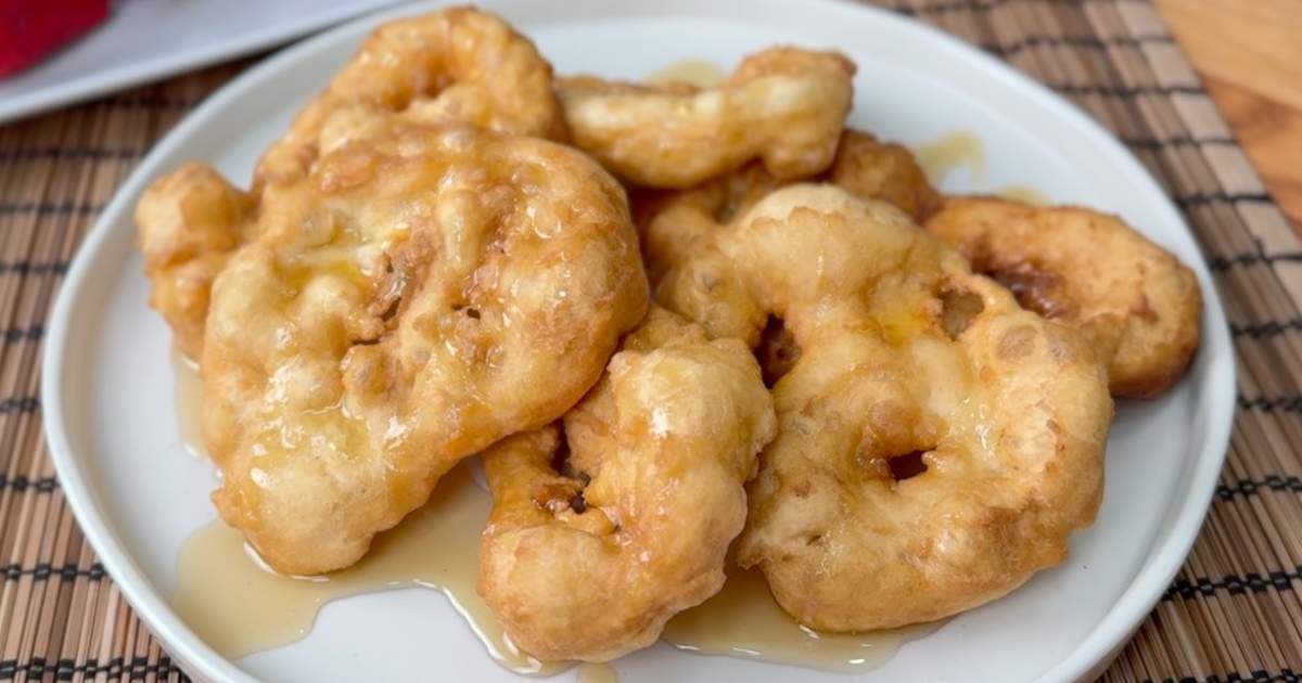 Buñuelos bolivianos, bocaditos de la abuela bañados con miel fáciles y ...