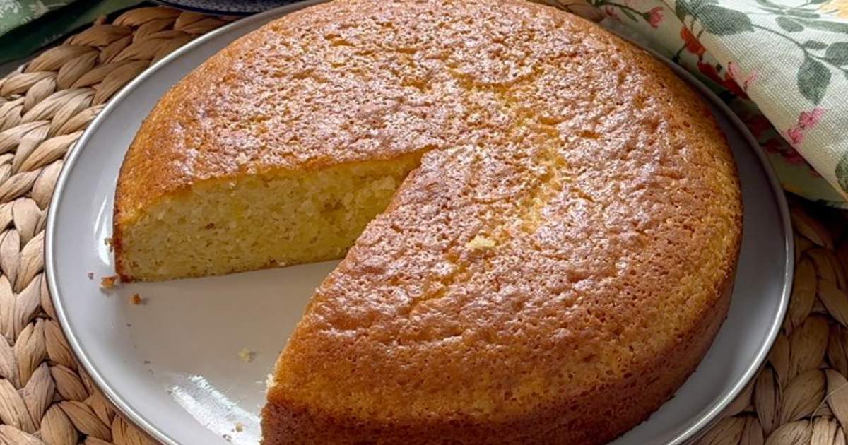 Bizcocho sin lactosa, el postre clásico de la abuela