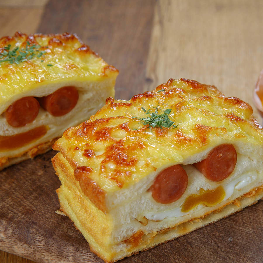 Sándwich exprés con pan de molde y 3 ingredientes (para una cena rápida)