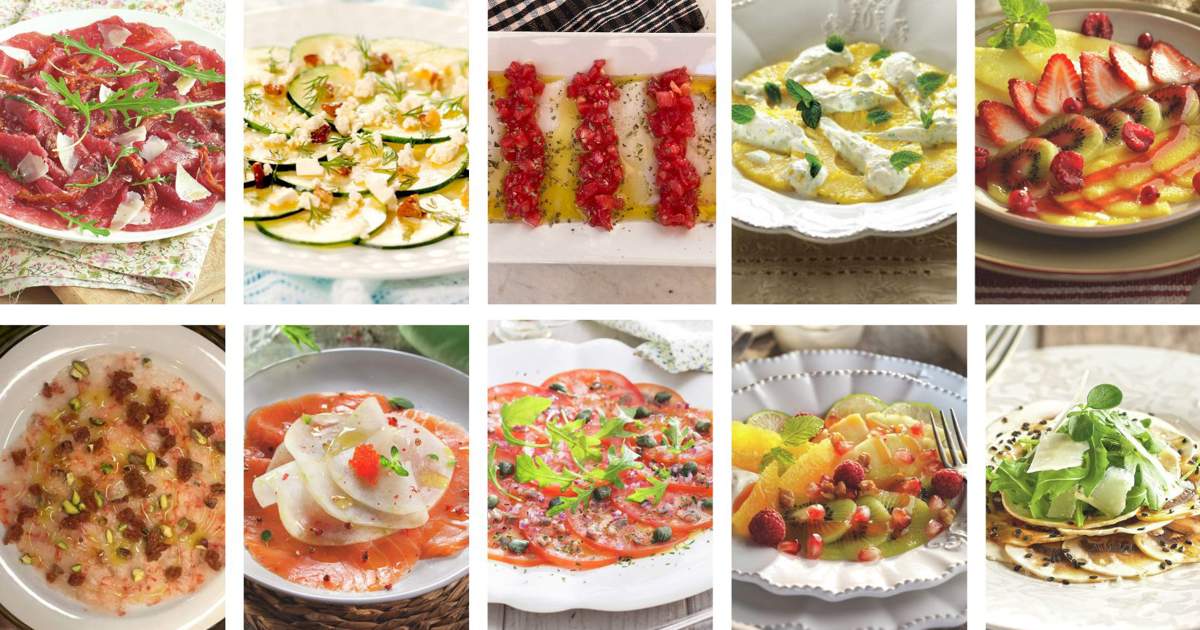 Carpaccio, la receta fría más chic para quedar como un chef (¡sin ...