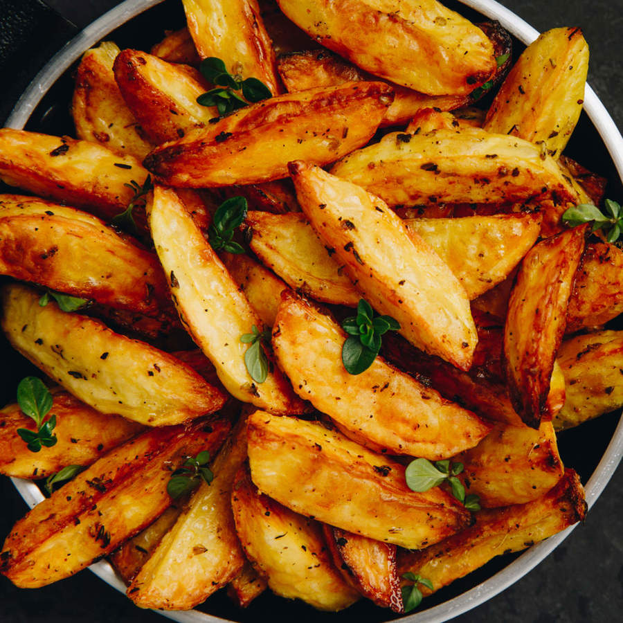 Las patatas más sabrosas y ligeras para acompañar carnes y pescados no ...