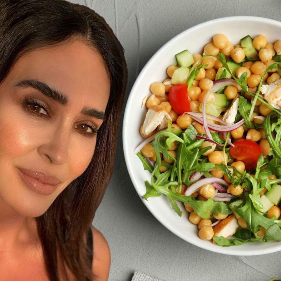 Vicky Martín Berrocal prepara una ensalada de garbanzos supernutritiva ¡en 5 minutos!