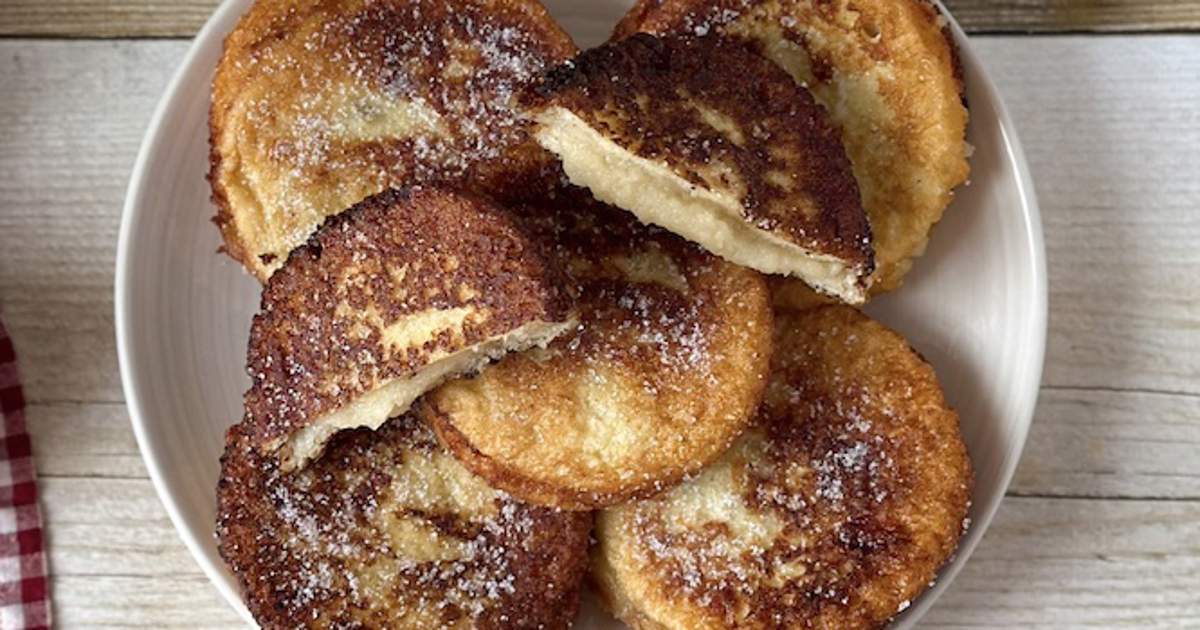 Pastelitos de manzana con pan de molde fácil y ¡sin horno!