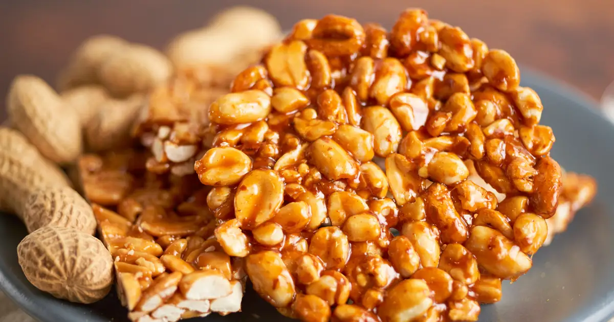 Cómo hacer palanqueta de cacahuete, el guirlache típico de México con ...