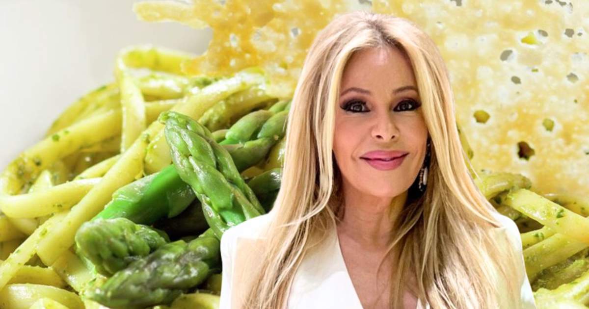 La pasta al pesto de Ana Obregón, tal como le enseñó Alessandro Lequio ...