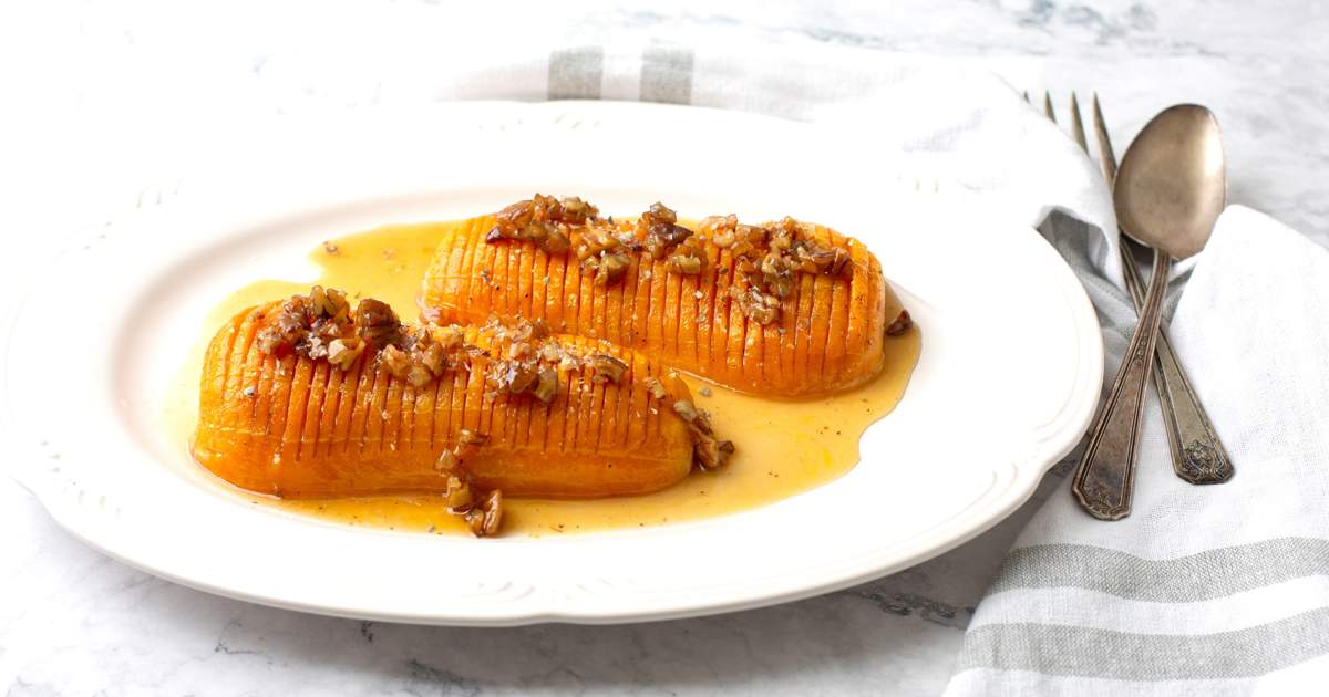Calabaza Hasselback, la receta tradicional y fácil que se hace con ...