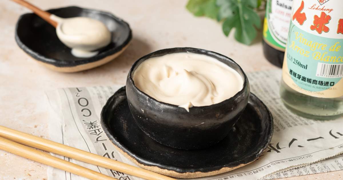 Cómo hacer mayonesa japonesa casera: ¡es facilísima!