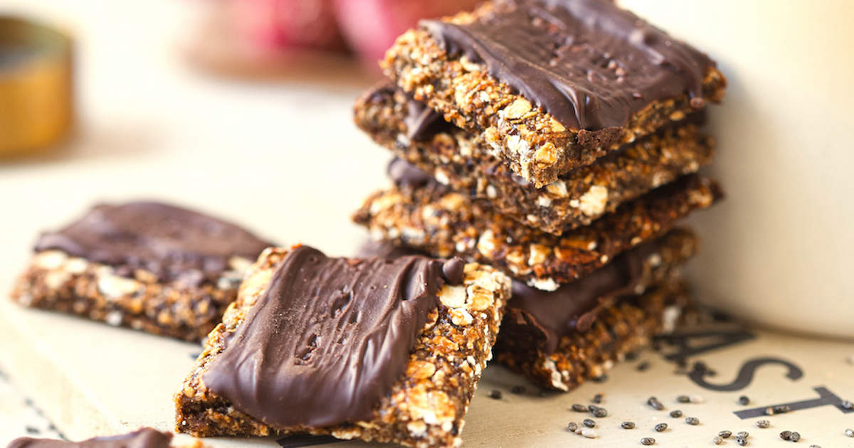 Galletas de avena con chía y chocolate: el snack dulce y saludable que ...