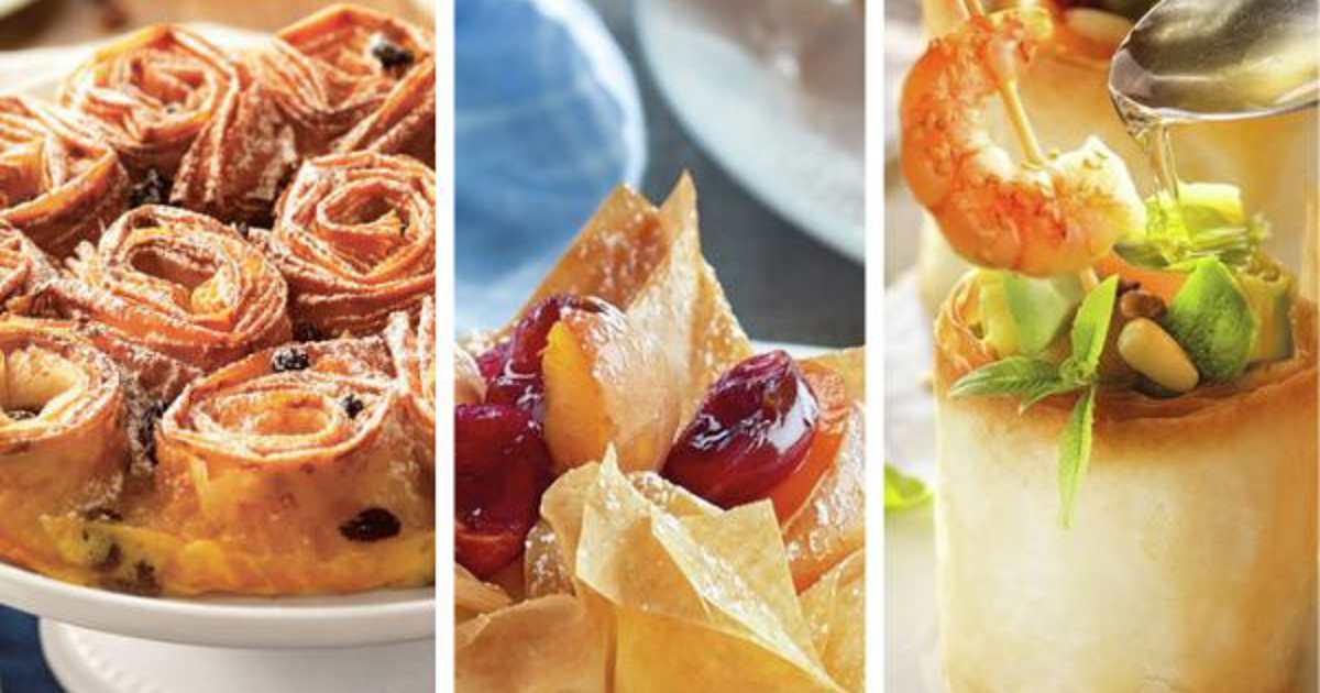 Recetas con pasta filo: 15 ideas vistosas, deliciosas y perfectas para ...