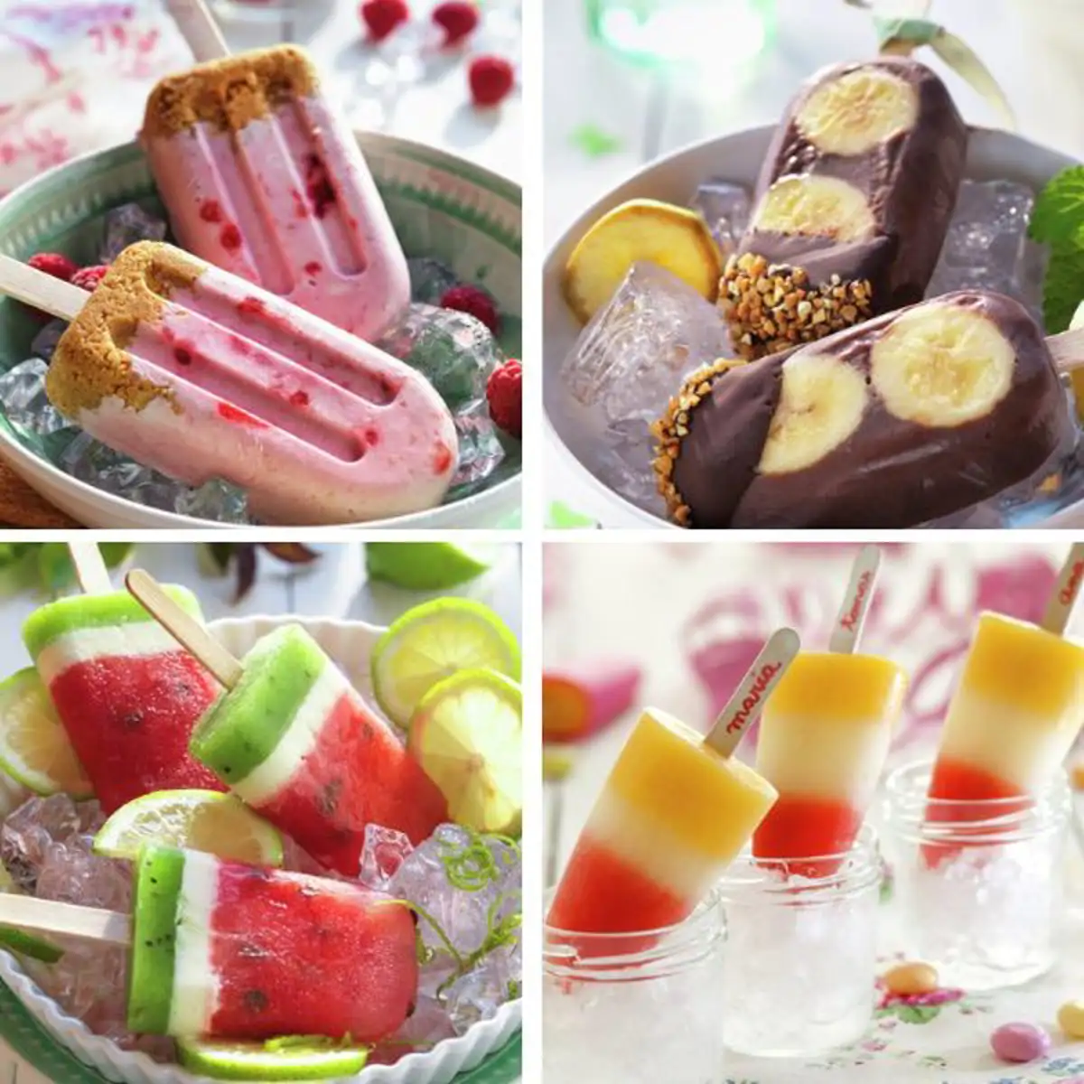 Polos caseros: 12 recetas refrescantes y saludables para disfrutar sin ...
