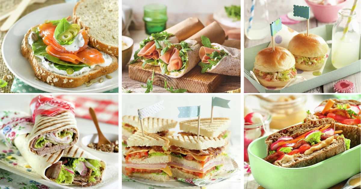 12 bocadillos y wraps fríos irresistibles para comer fuera de casa o ...