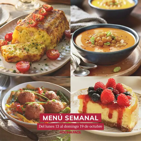 Menú semanal