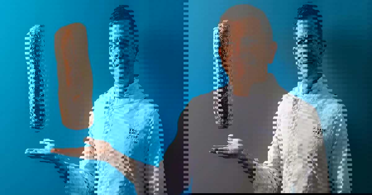 Xavier Barriga, maestro panadero: "Para no tirar el pan seco lo freímos con una gotita de aceite ...